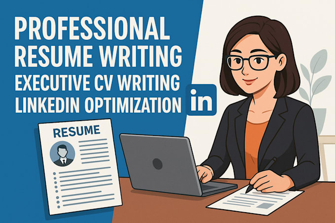 Create professional resume writing, executive cv writing, linkedin ...