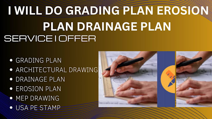 Design accurate 2d architectural drainage plans for your building ...