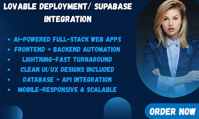 Build a full stack web app using lovable ai in record time by Enochagbaje2 | Fiverr
