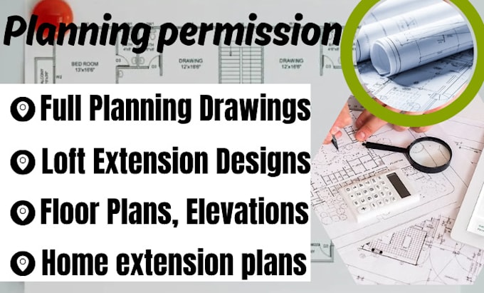 Do us extension planning drawing for approval by Jessicamartin02 | Fiverr