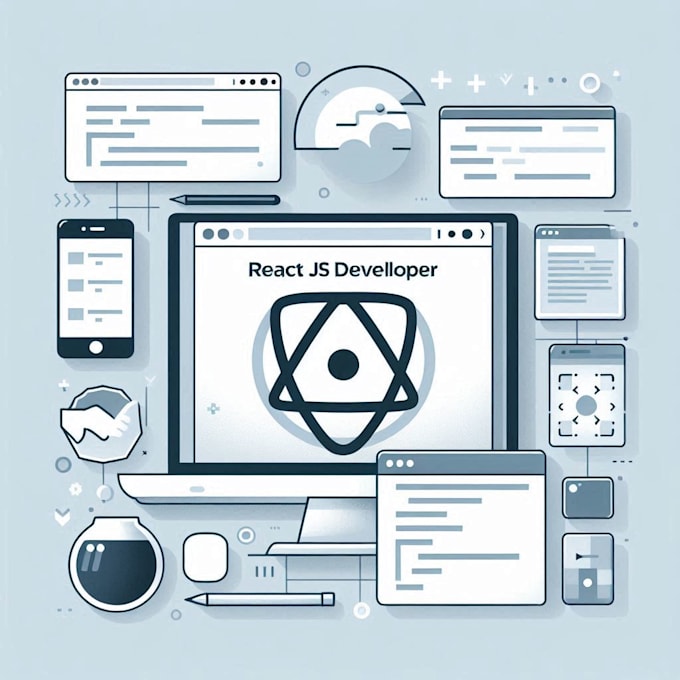 Develop modern and responsive react js web applications by Uniqueassistant | Fiverr