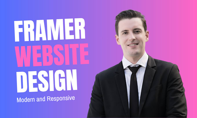 Build and design a framer website, framer animation, figma to framer by Devpro_001 | Fiverr