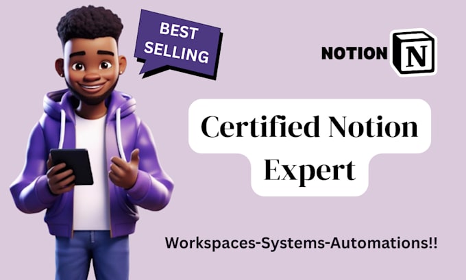 Notion expert notion dashboard notion workspace notion template notion setup by Zeeky_47 | Fiverr