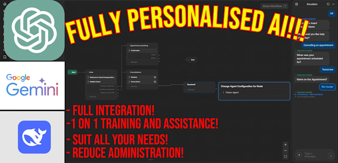 Produce a tailored ai automation bot, plus other services by Optima_ai_sol | Fiverr