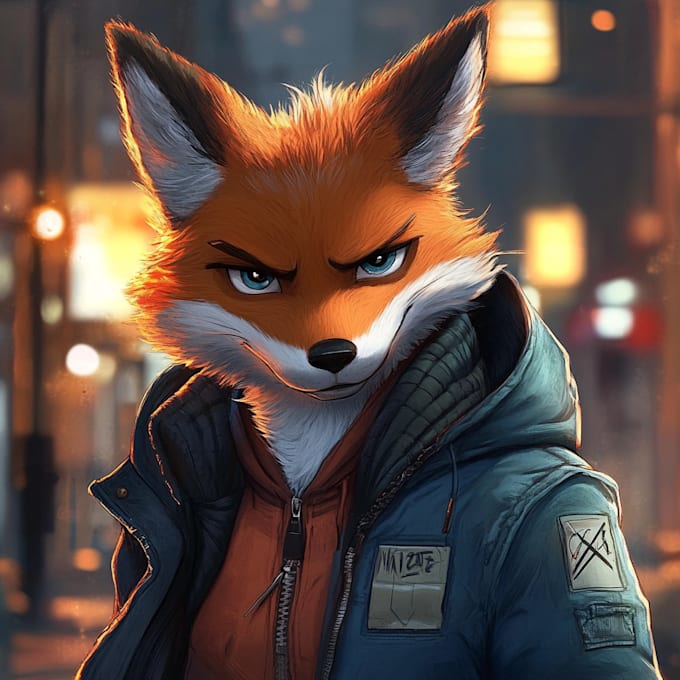 Draw furry art fursona, anthro, oc, headshots commissions by Jackirner ...