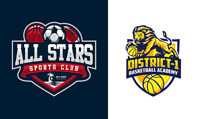 Do unique baseball, basketball, soccer, hockey and any sports logo ...