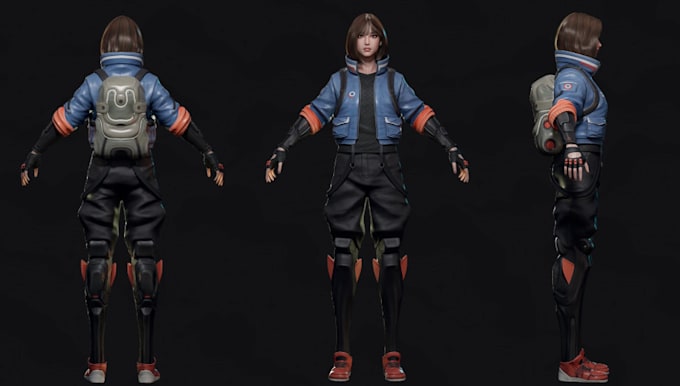 Craft ue5 game character,combat animation,model 3d for mmd,ue5 rig,nsfw ...