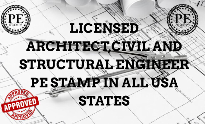 Licensed architect, structural engineering pe stamp in oregon rhode ...