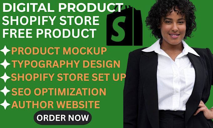 Build shopify store fonts and digital product designs for authors and ...