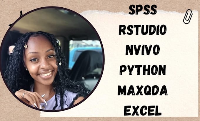 Do all statistical data analysis in r, spss, stata, python by Yvette_clara | Fiverr