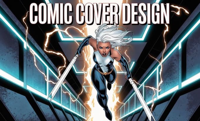 Create a custom comic cover, comics art graphic illustration for your ...