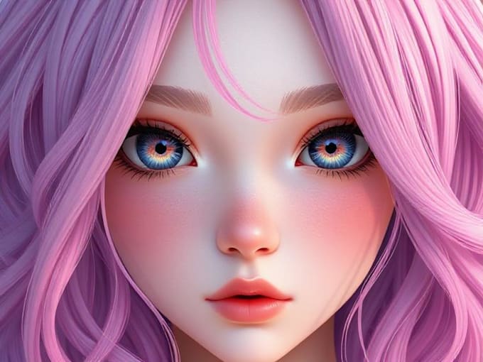 Draw semi realistic portrait illustration by Marlicerson | Fiverr