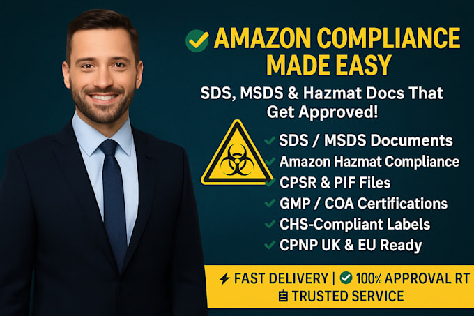 Sds amazon hazmat, msds safety data sheet, approved amazon compliance ...