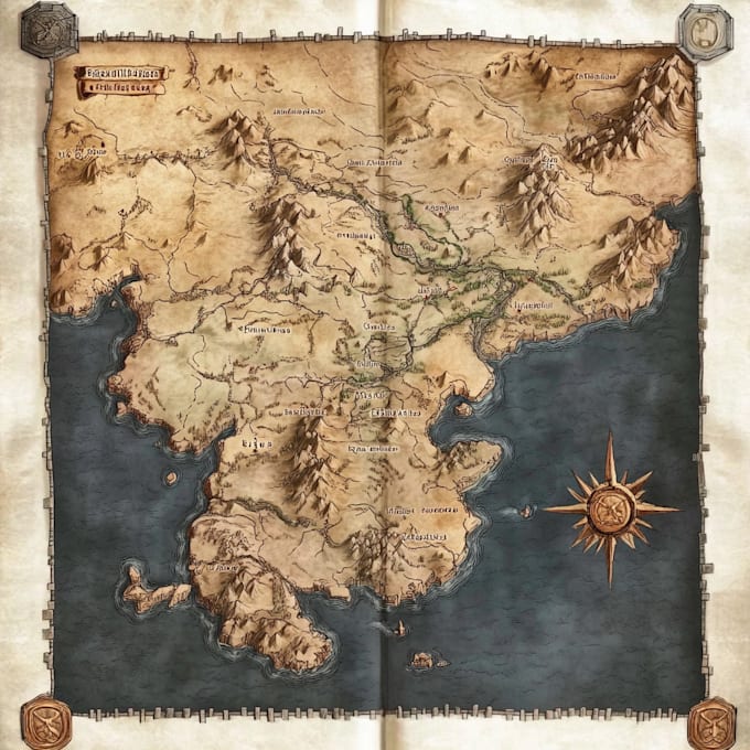 Create your fantasy map, worldmap, battlemap for dnd etc by Sukhsaiya ...