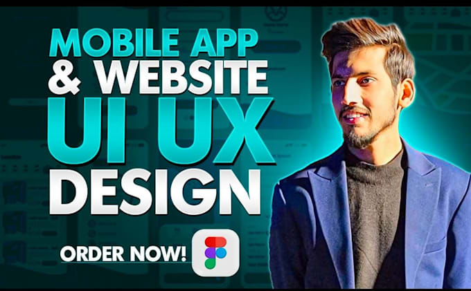 Do ui ux design, website, dashboard, mobile app ui ux design by Aamir_blog | Fiverr