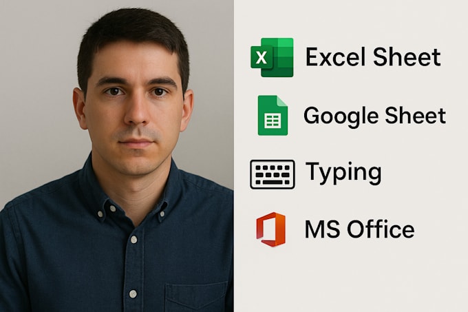 Do data entry in excel sheet by M_azmatulla | Fiverr