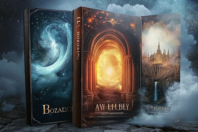 Design your amazing fantasy book cover by Theolenetor | Fiverr
