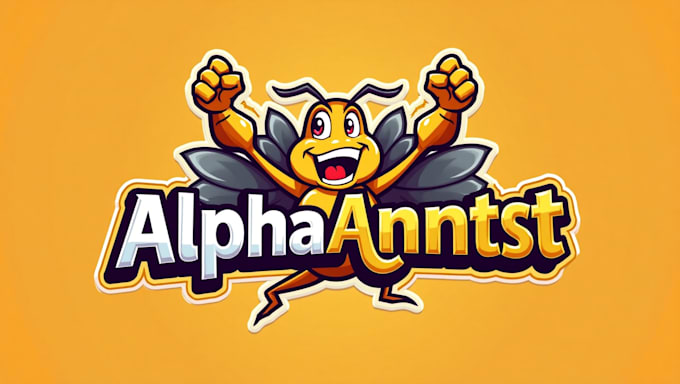 Make an amazing alpha ant mascot logo with unlimited revision by Emma ...