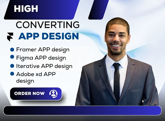 Create iterative, stunning, dynamic framer app design for ai app mvp ...