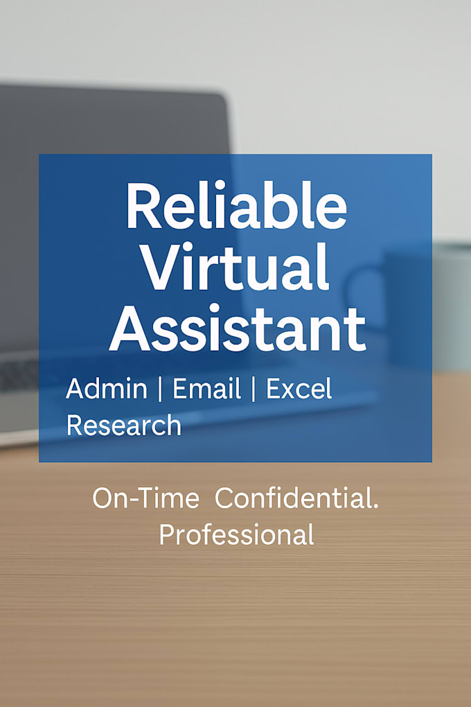 Be your reliable and detail oriented virtual assistant by Danieldambe | Fiverr