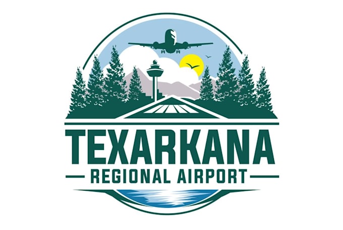 Create a high quality airplane logo with source file by Kadena_reichert ...