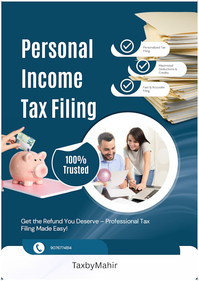 File your income tax return itr quickly and accurately by Taxbymahir ...
