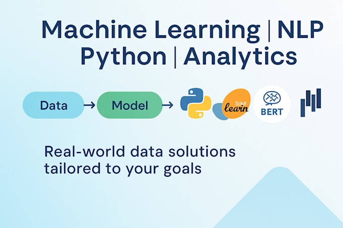 Be your data scientist for machine learning, nlp, and analytics in python by Signifiai | Fiverr