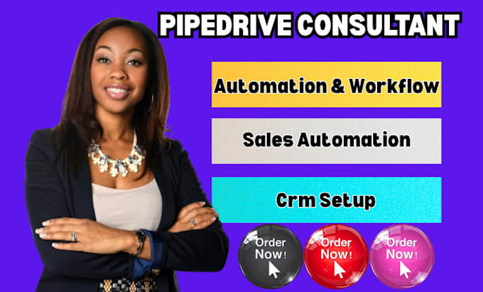 Do pipedrive crm pipedrive consulting calls pipedrive expert by Excellentman01 | Fiverr