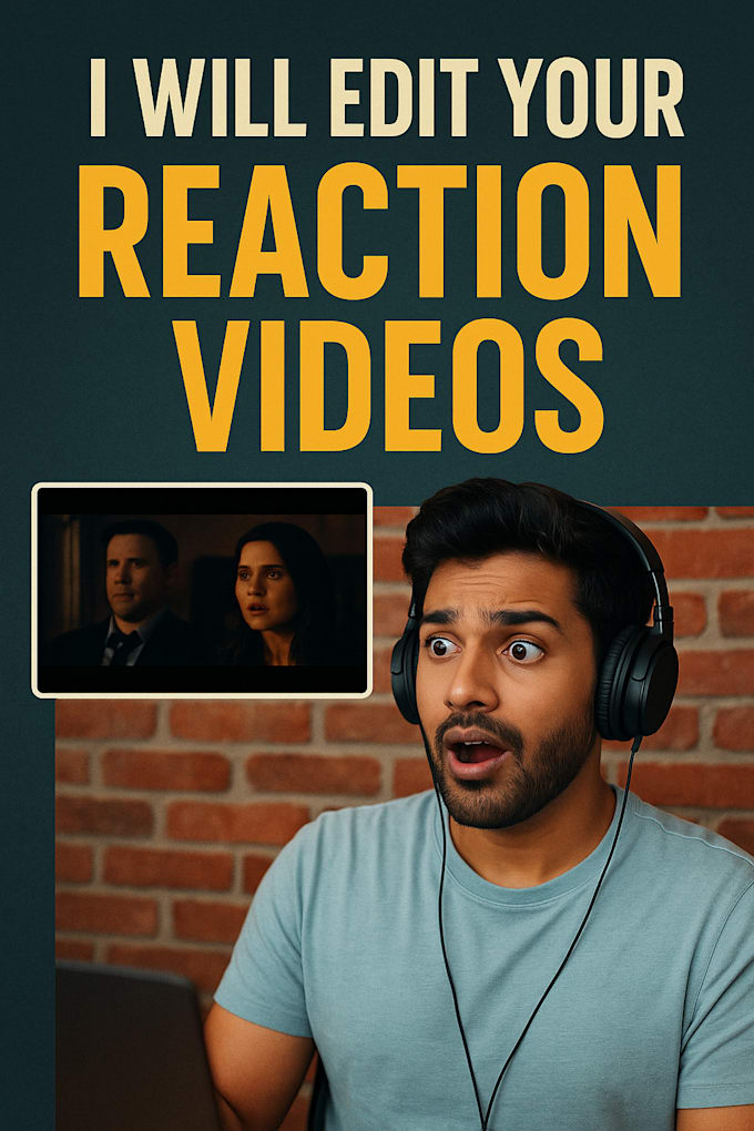 Edit music, funny, cringe reactions for you by Nishi1129 | Fiverr