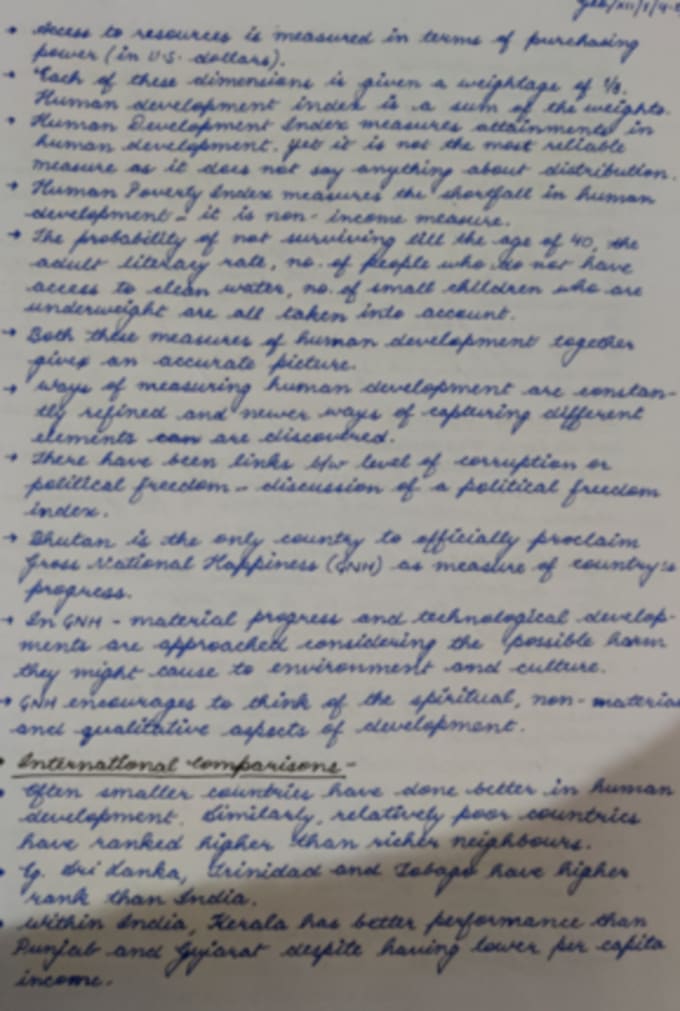 Type handwritten notes to word by Shrikritee | Fiverr