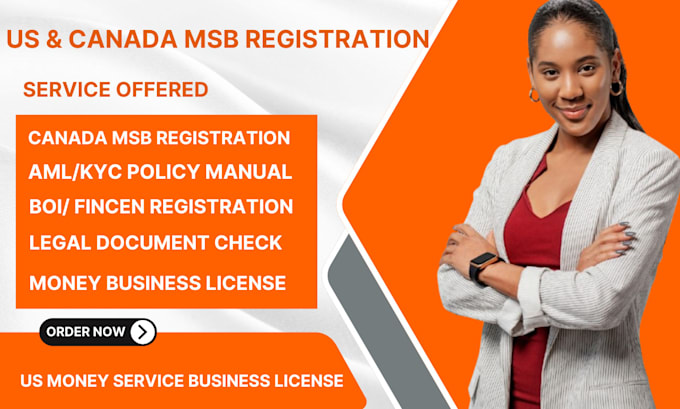 Do us, canada money service business registration msb with fincen aml kyc policy by ...