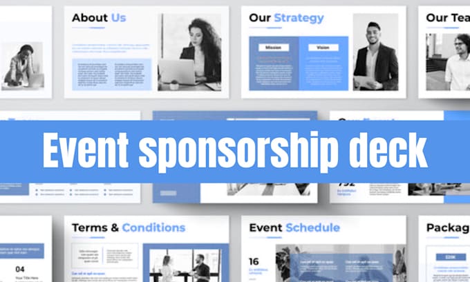 Do event sponsorship deck, sponsorship proposal, sponsorship ...