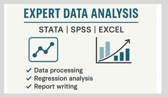 Analyze your data using stata, spss, or excel and deliver expert reports by Wilsia | Fiverr