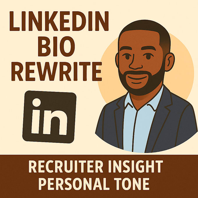 Rewrite your linkedin bio by Manlikeromz | Fiverr