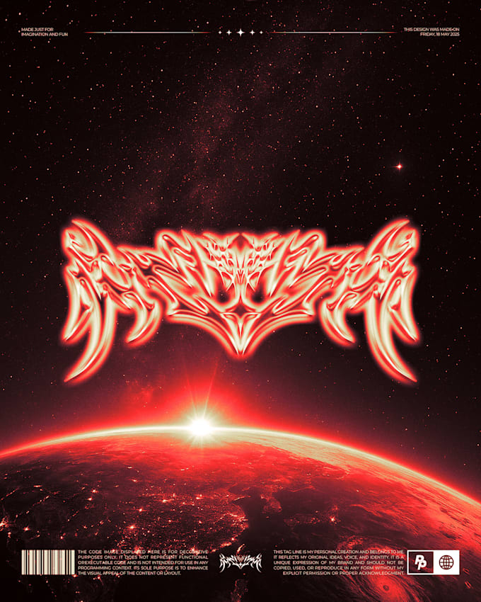 Create death metal letters for band, tattoos or tshirts by Phileroom ...