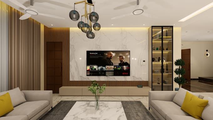 Design residential and commercial spaces with realistic renders by Rajajunaidali | Fiverr