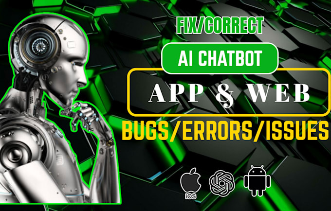 Fix Bugs For Ai Saas App Ai Android Ios App Ai Flutter Mobile App Fix By Bcaleb Fiverr