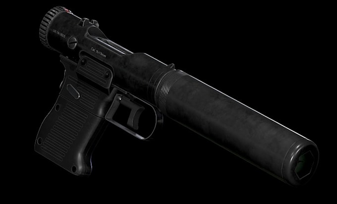 Create 3d gun, realistic weapon and assets by Claude_mccorkle | Fiverr