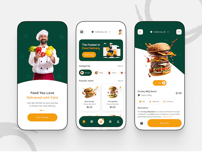 Build food delivery app, grocery delivery app, milk delivery app, order ...