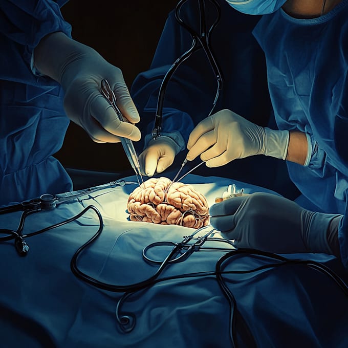 Draw a realistic anatomical surgery medical illustration by Theronot ...