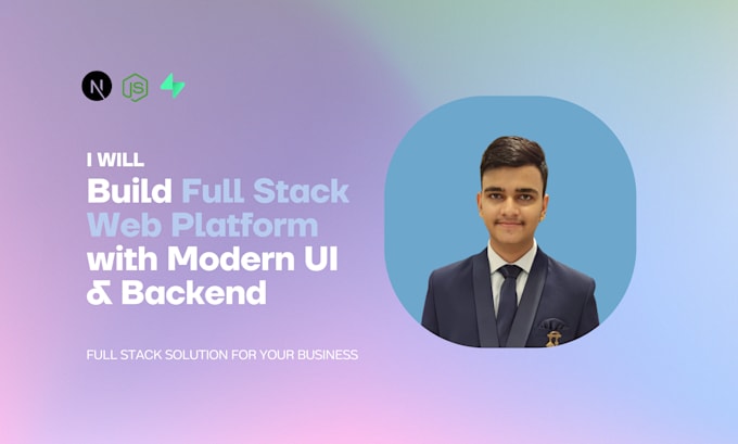 Build full stack web platform with modern ui and backend for your business by Webbywolf | Fiverr