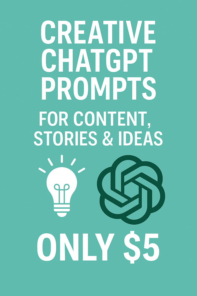 Create creative and engaging chatgpt prompts for content and ideas by ...