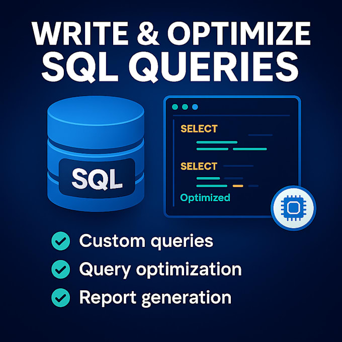 Write sql queries and extract business insights from your data by Harrywangqaq | Fiverr