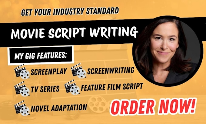 Write professional movie script, screenplay, tv series or feature film script by Caroline_hd ...