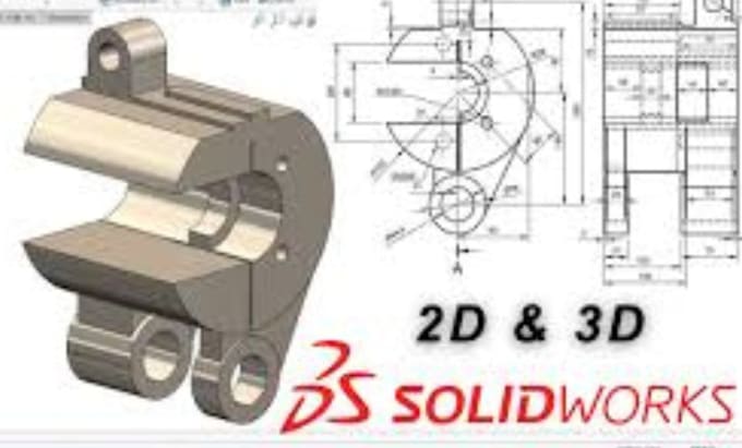 Create 3d models and mechanical designs using solidworks by Robotechpro ...