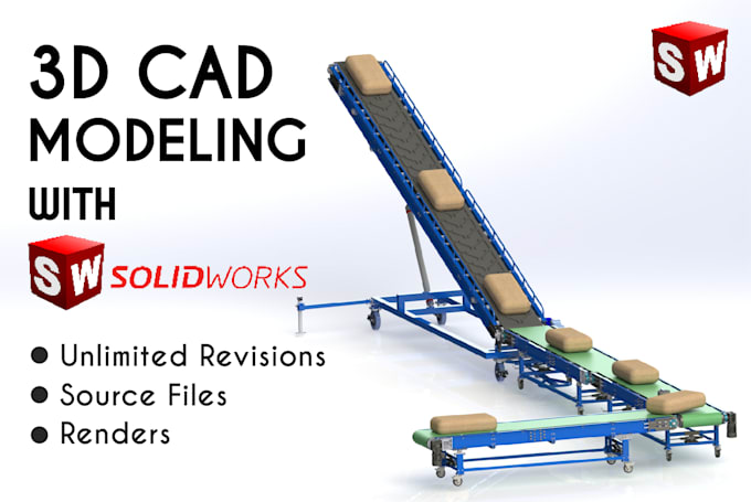 Design 3d cad models using solidworks by Dula_arts | Fiverr