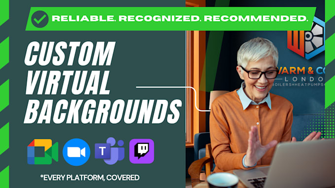 Custom virtual backgrounds for zoom twitch teams in hd and 4k by ...