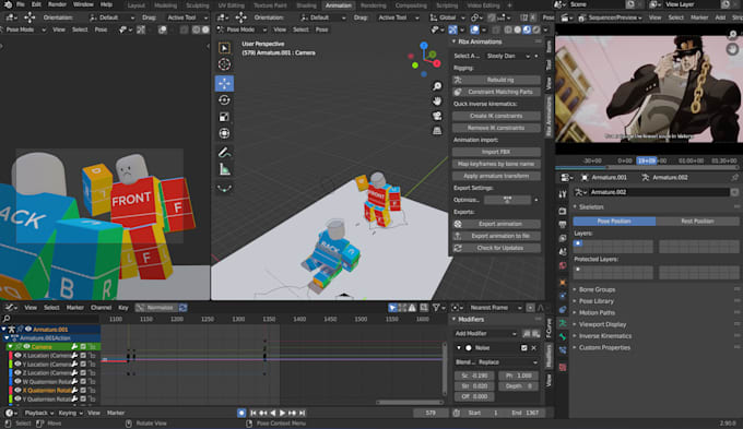 Create custom roblox r6 animations for your game by Tayanreal | Fiverr