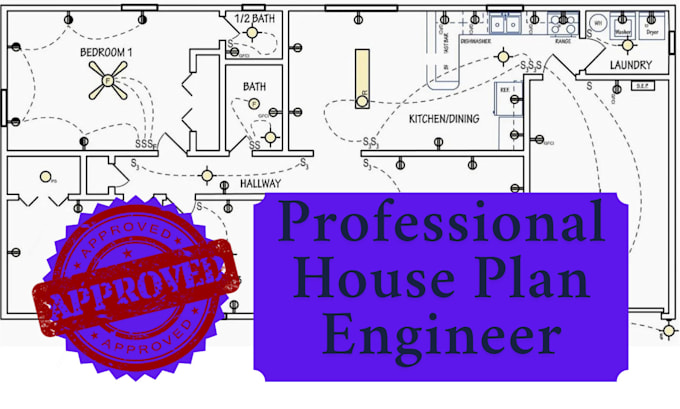 Draw cctv layout, hvac, mep plan or mechanical engineer plan by ...
