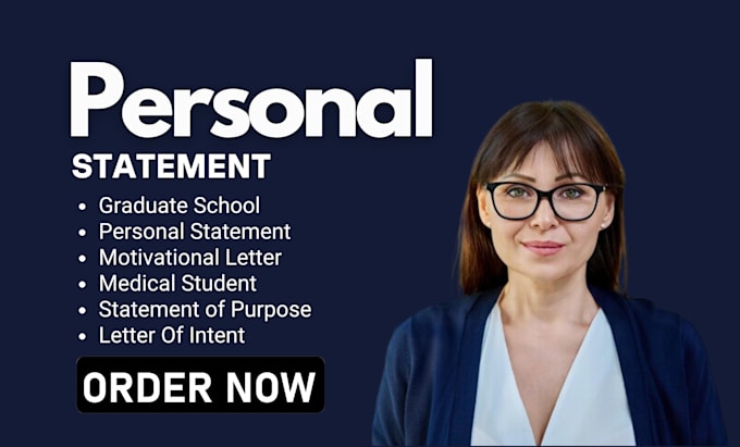 Revamp and edit personal statement, statement of purpose, and college ...